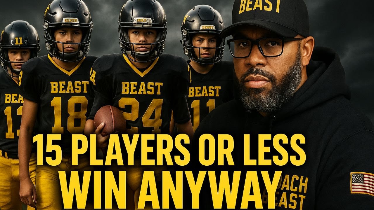 How to Coach a Youth Football Team with 15 Players or Less - YouTube