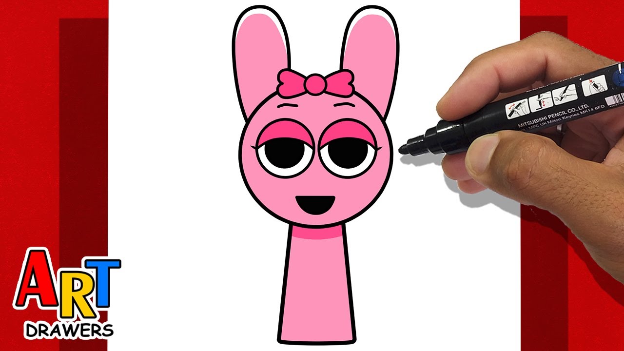 How To Draw Pinki SPRUNKI - Incredibox Sprunki🩷🩷🩷 - YouTube