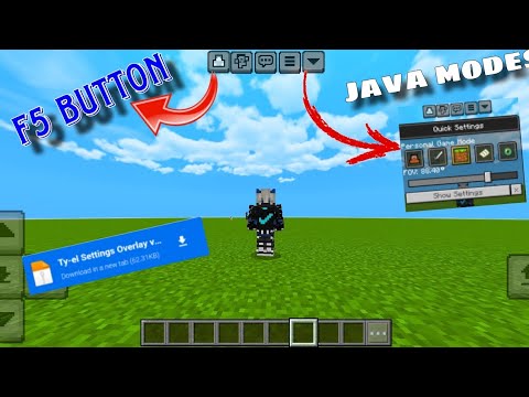 F5 BUTTON addon for minecraft bedrock edition 1.2150+ | F5 BUTTON #minecraft #new - YouTube