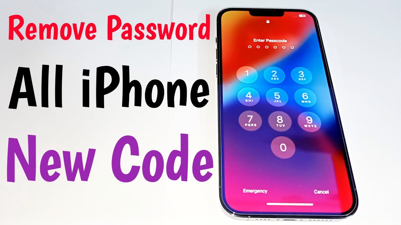 Unlock iPhone Forgot Passcode New Code | How To Remove iPhone Password ...