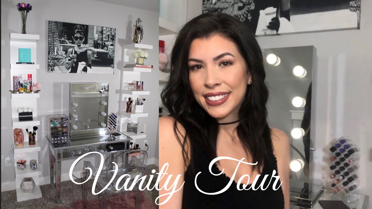 Makeup Vanity Tour💕 Youtube