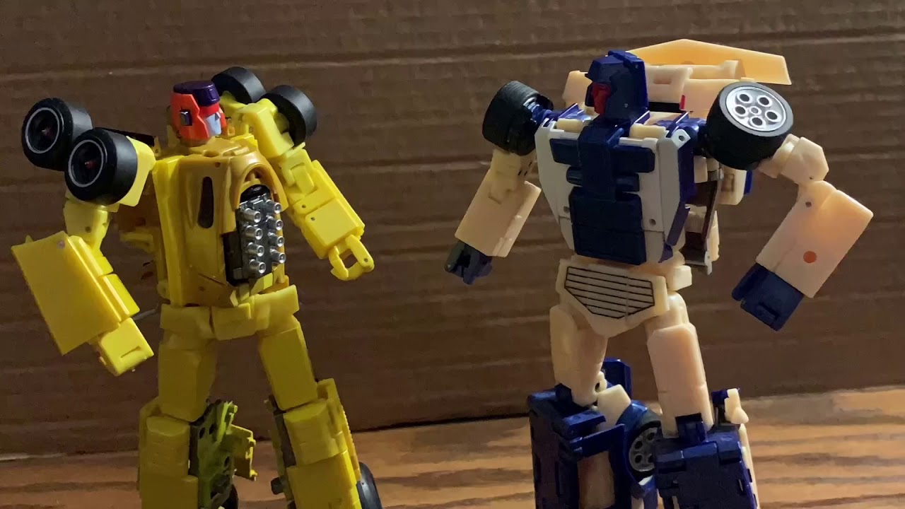 Transformers Stop motion (introduction of the Stunticons) - YouTube
