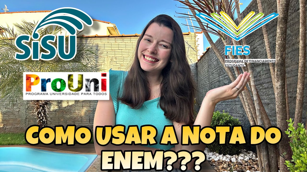 COMO USAR A NOTA DO ENEM PARA ENTRAR NA FACULDADE?| Quais as formas de ...