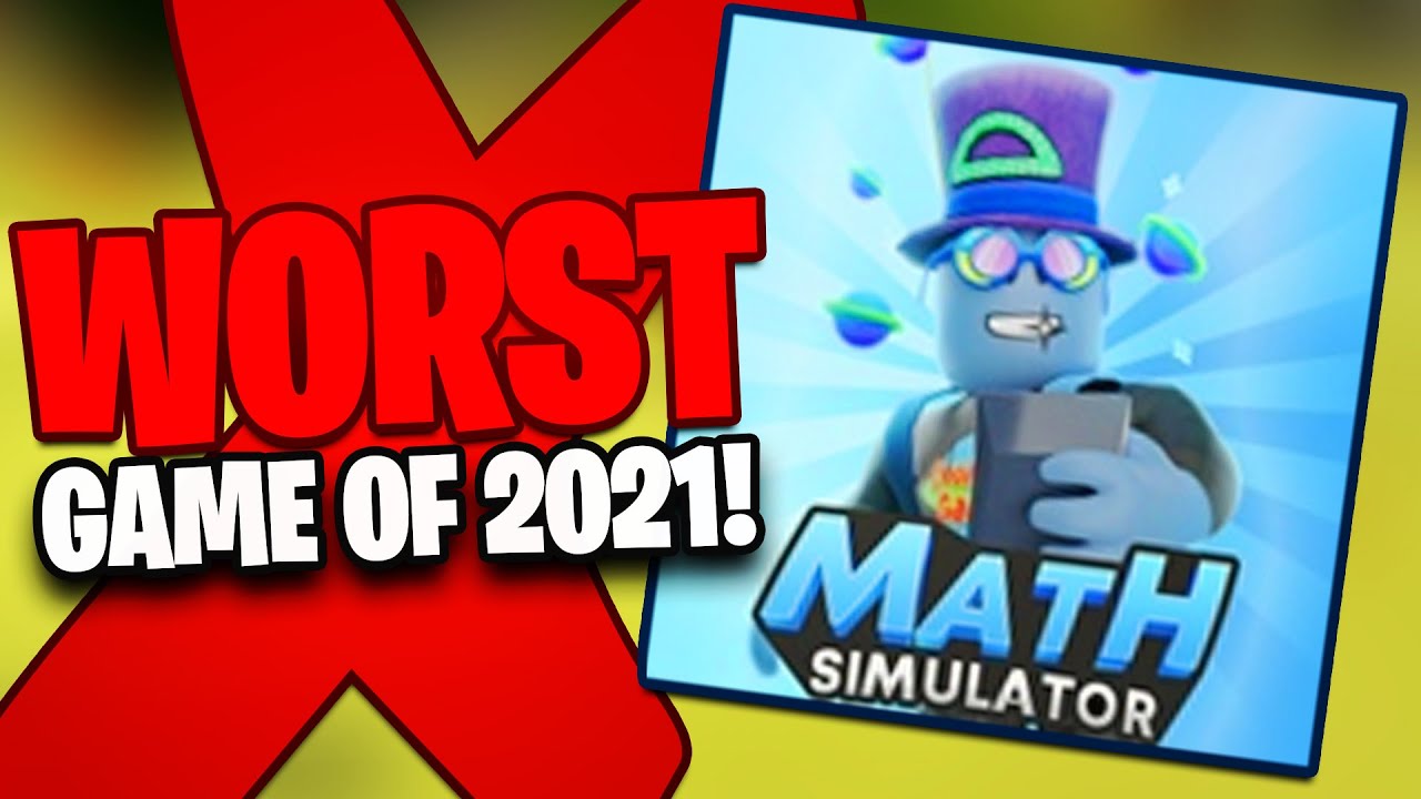 Why the Roblox Math Simulator was voted the WORST game of 2021 in ...