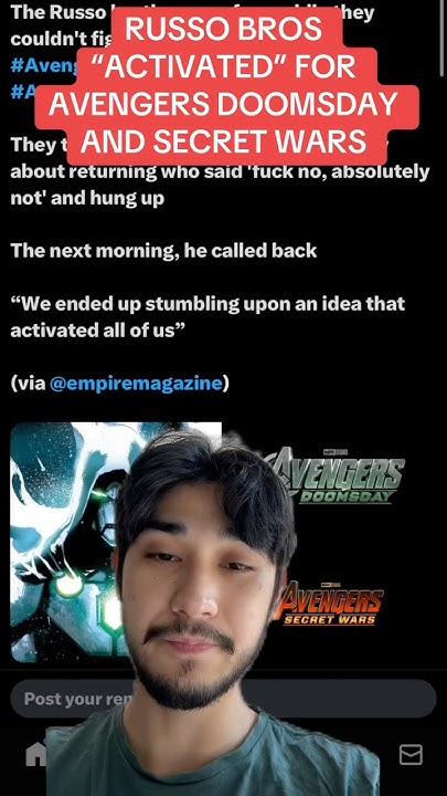 Russo Bros on Returning for Avengers Doomsday and Secret Wars #therussobrothers #joerusso # ...