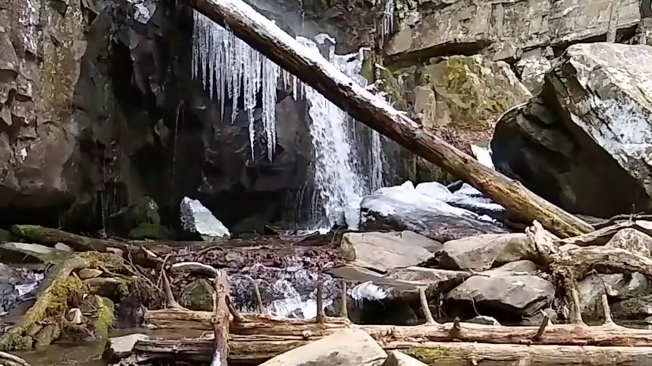 Baskin Creek Falls - Great Smoky Mountains National Park - YouTube