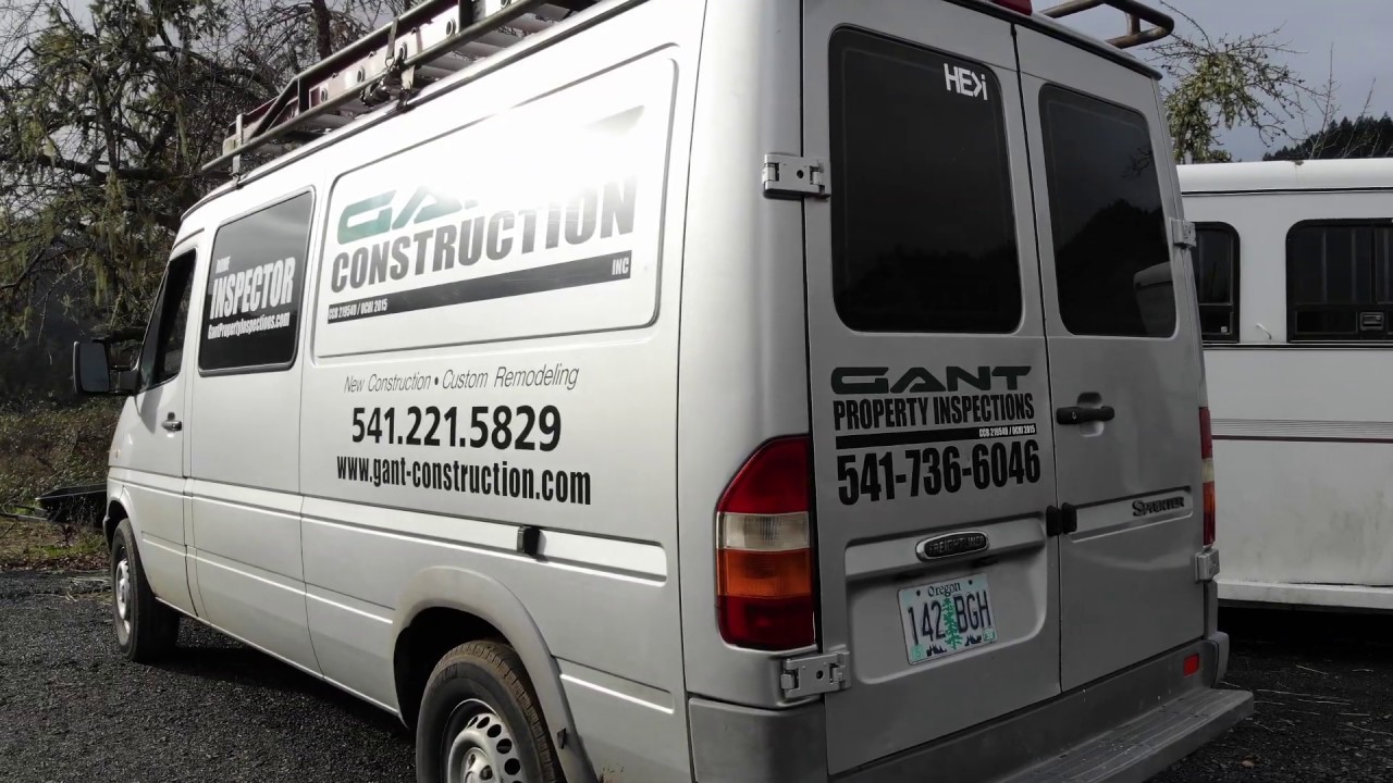 Sprinter van at a work site in the Coast Range of Oregon. - YouTube