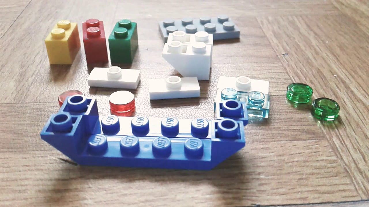 How to make a lego mini cargo ship - YouTube