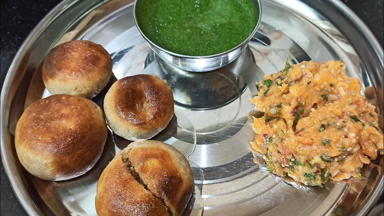Litti Chokha #Sattu stuffed - Traditional dish from Bihar - YouTube