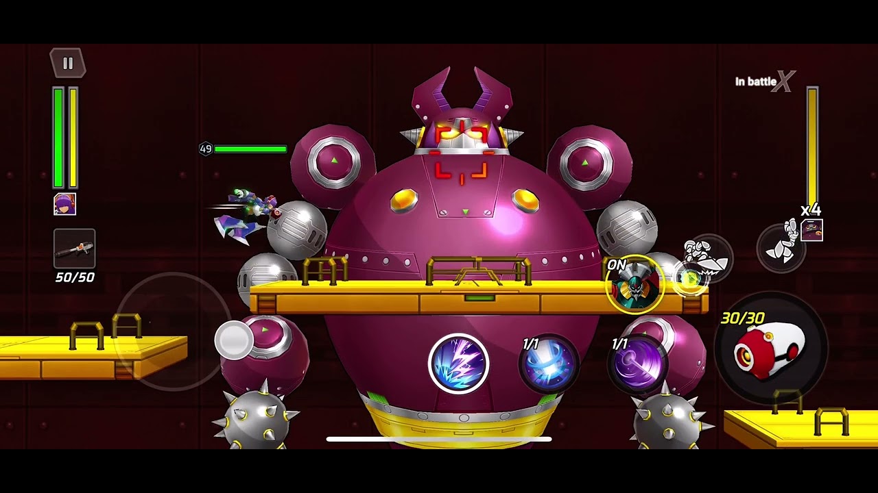 Mega Man X DiVE Offline - Factory with Layer (Normal) - YouTube