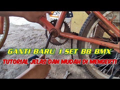 Cara Bongkar Pasang Bottom Bracket Sepeda BMX // Tutorial Perbaiki BB Oblak Atau Goyang