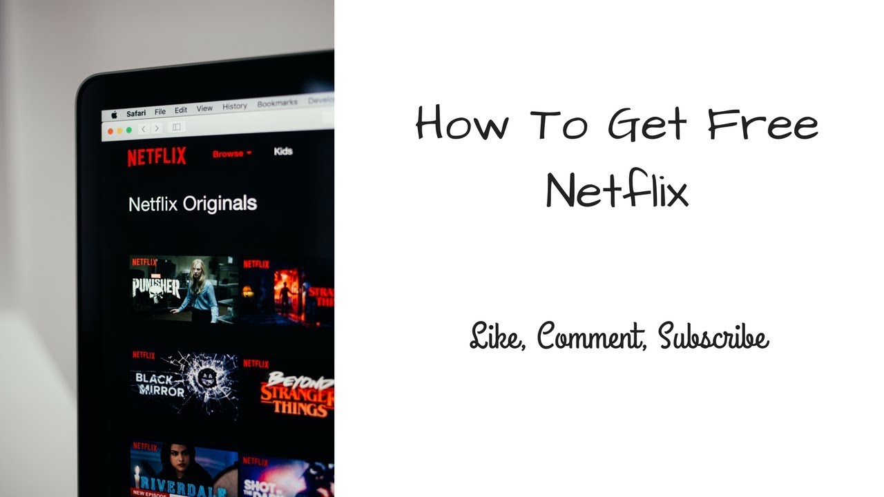 How To Get Free Netflix - YouTube