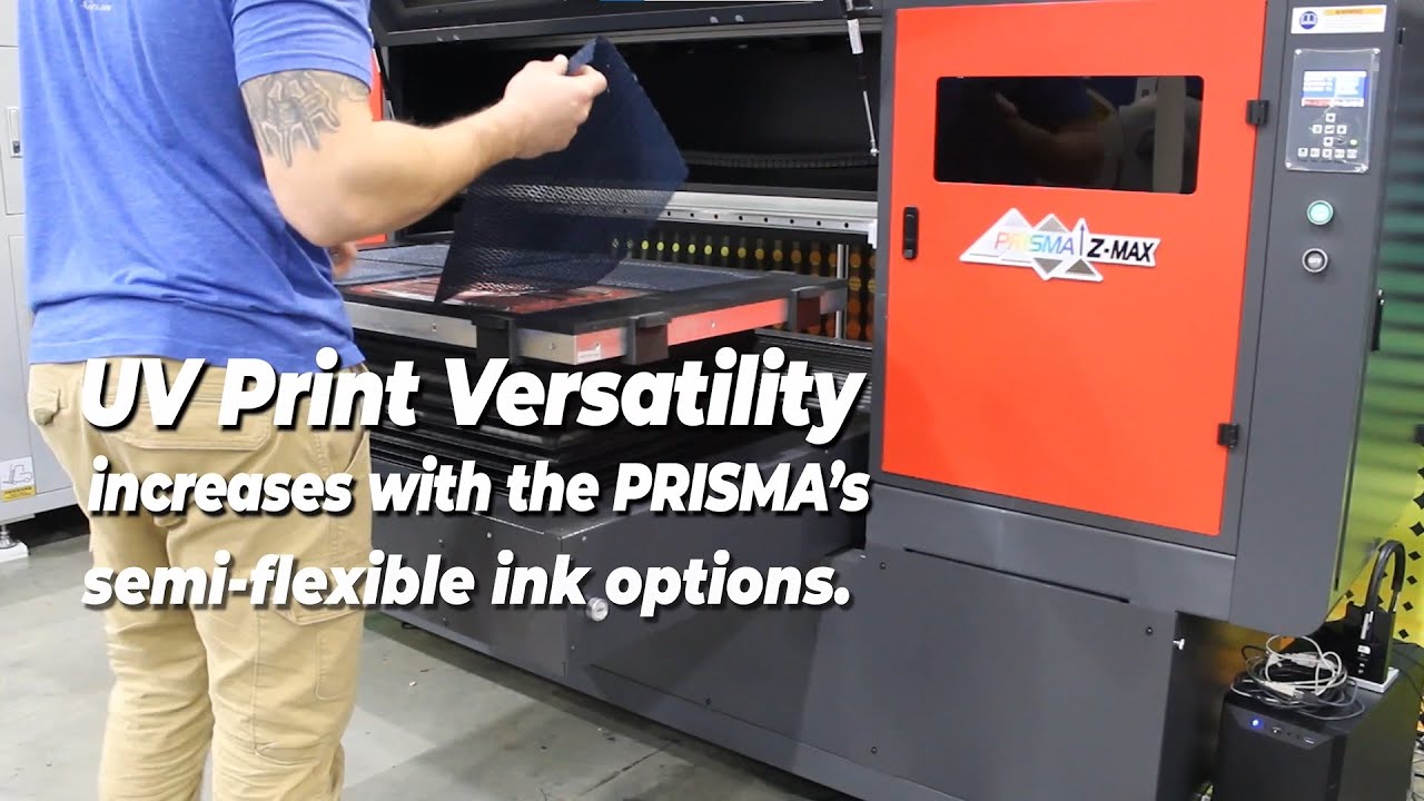 Expand Your Versatility with the PRISMA UV Printer - YouTube