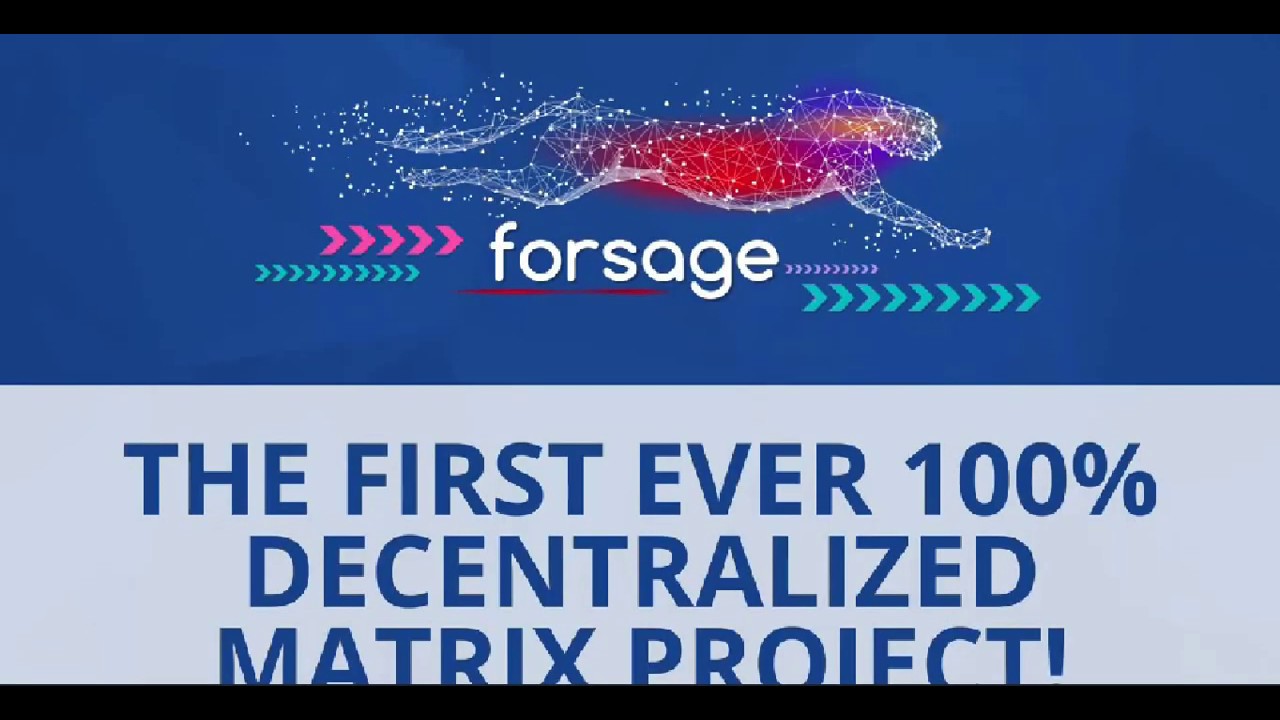 FORSAGE MATRIX MARKETING - Presentation and registration step by step ...