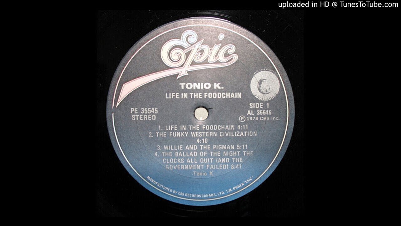 Tonio K - The Funky Western Civilization 1978 HQ - YouTube