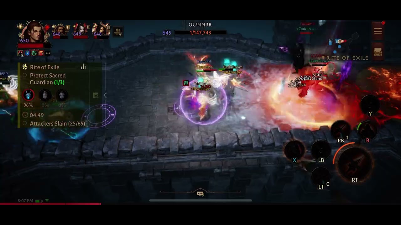 Diablo Immortal Rite of Exile Amber Blades 4 16 - YouTube