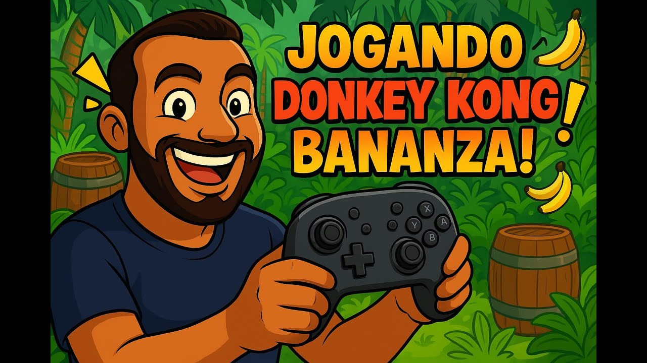 DONKEY KONG BANANZA O JOGO QUE VAI TE SURPREENDER NO SWITCH 2! - YouTube