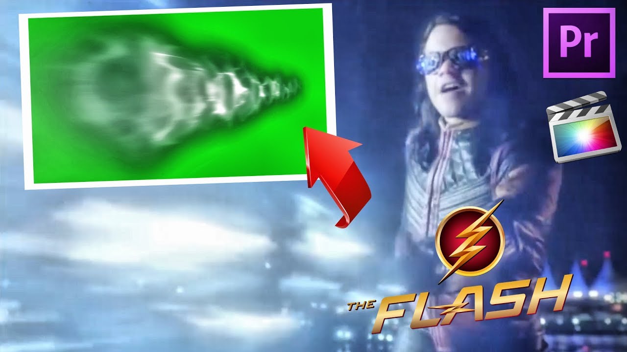 The Flash Vibe Blast Effect - Green Screen Footage Free - YouTube