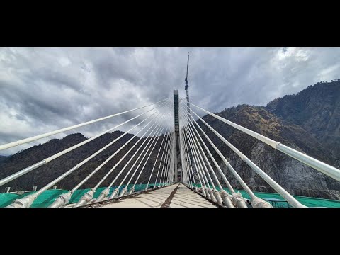 Anji Bridge : देखिए कटरा बनिहाल रेल मार्ग पर सुरंग T2 और T3 के बीच कैसे ...