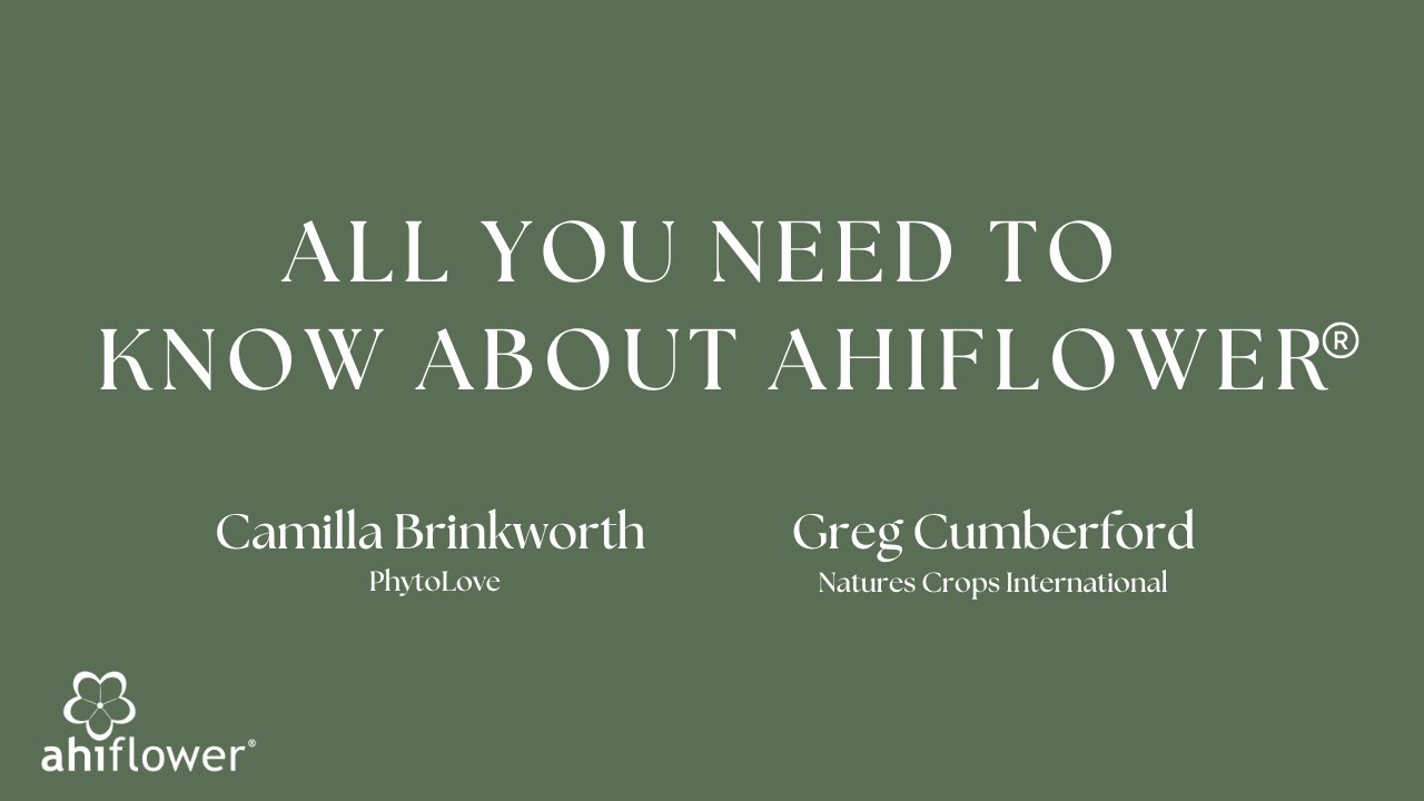 All You Need to Know About Ahiflower® - YouTube