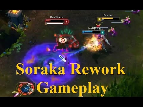 Soraka Rework Full Gameplay Spotlight - Support Soraka Rework Gameplay ...