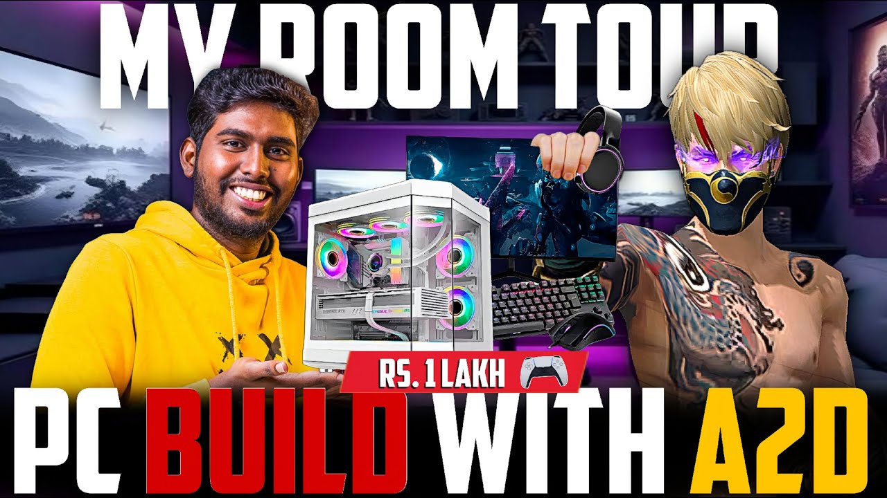 😨 1 LAKH PC BUILD FROM A2D @a2dchannel | Worth ahh?? 🤯| Honest Review ...
