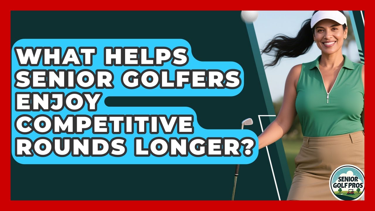 What Helps Senior Golfers Enjoy Competitive Rounds Longer? - Senior Golf Pros - YouTube