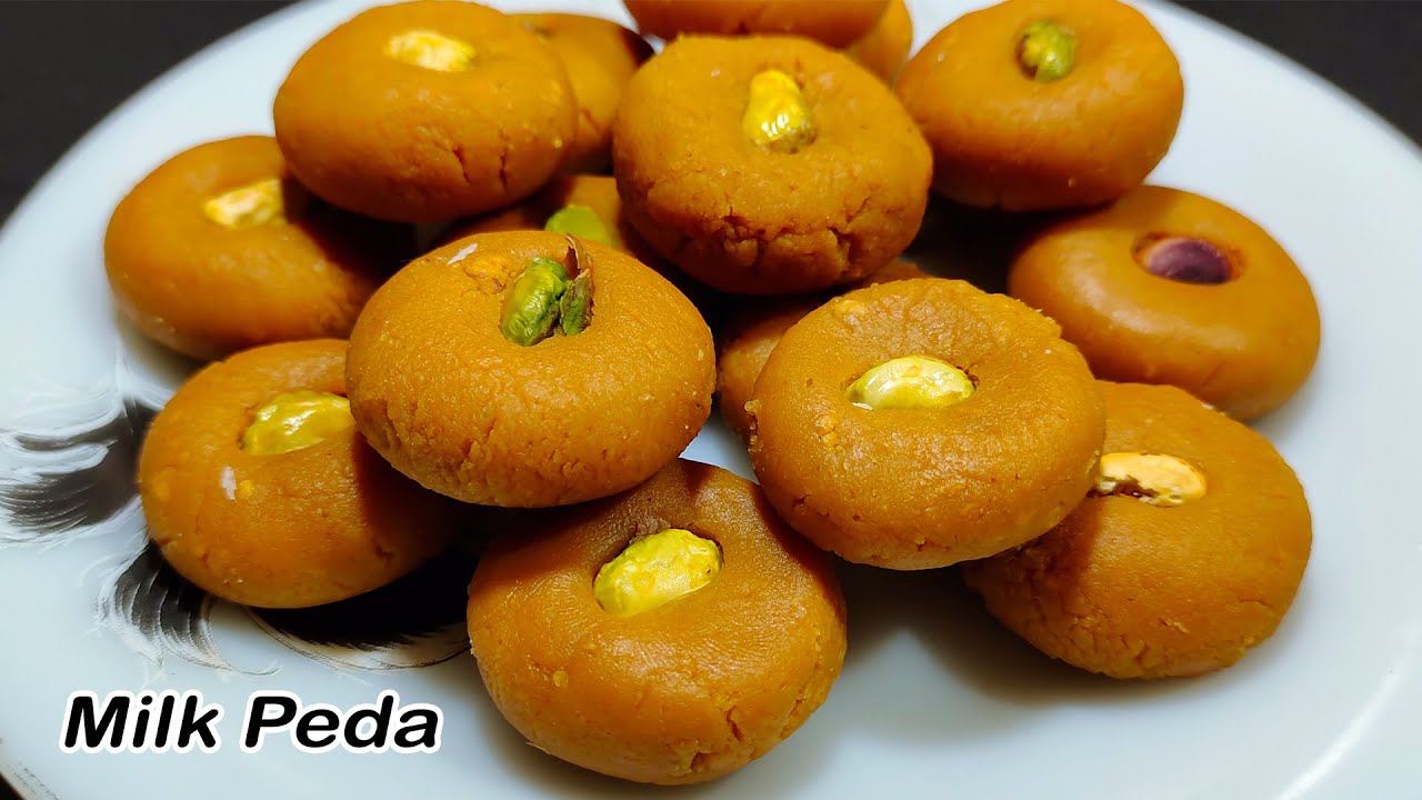 Milk Peda Recipe | ایک گلاس دودھ سے بنائیں پلیٹ بھر کر پیڑے | Instant ...