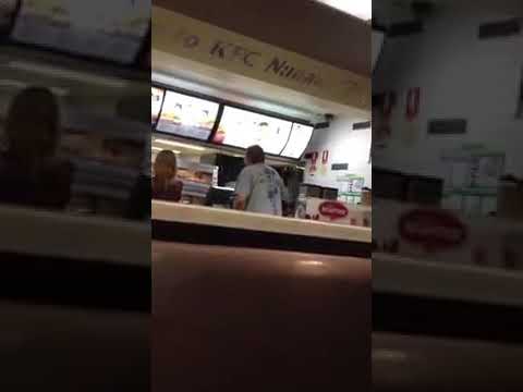 Angry customer at KFC - YouTube