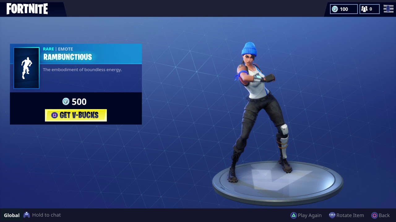 Fortnite *New*rare emote - YouTube