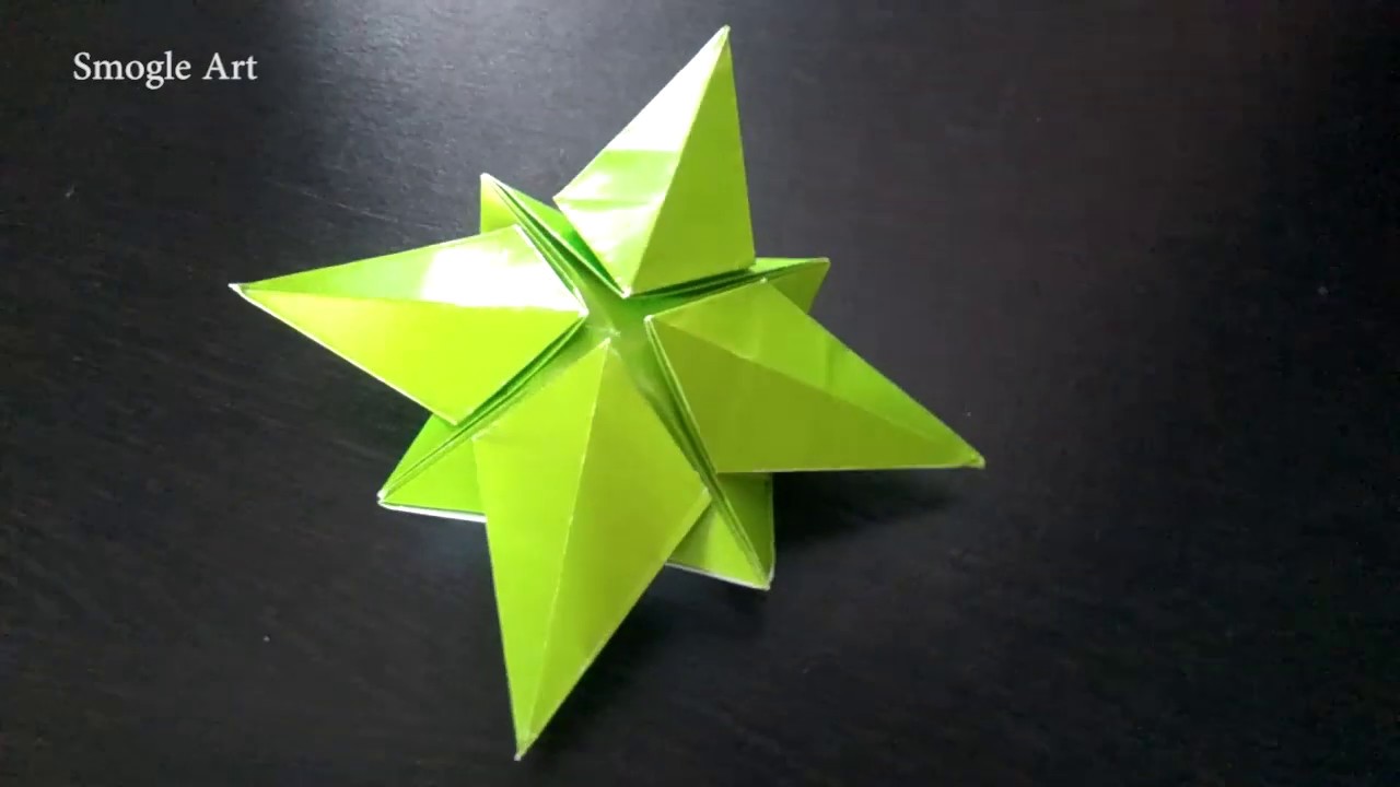 Easy Origami North Star - How to Make North Star Step by Step - YouTube