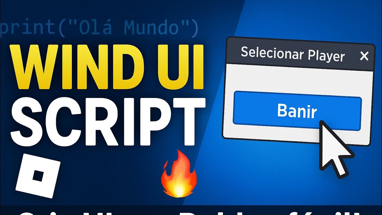 Como criar seu script com Wind ui - YouTube