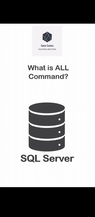 All Command Sql Server Datacodex Shorts Sqlserver Sqlforbeginners Youtube