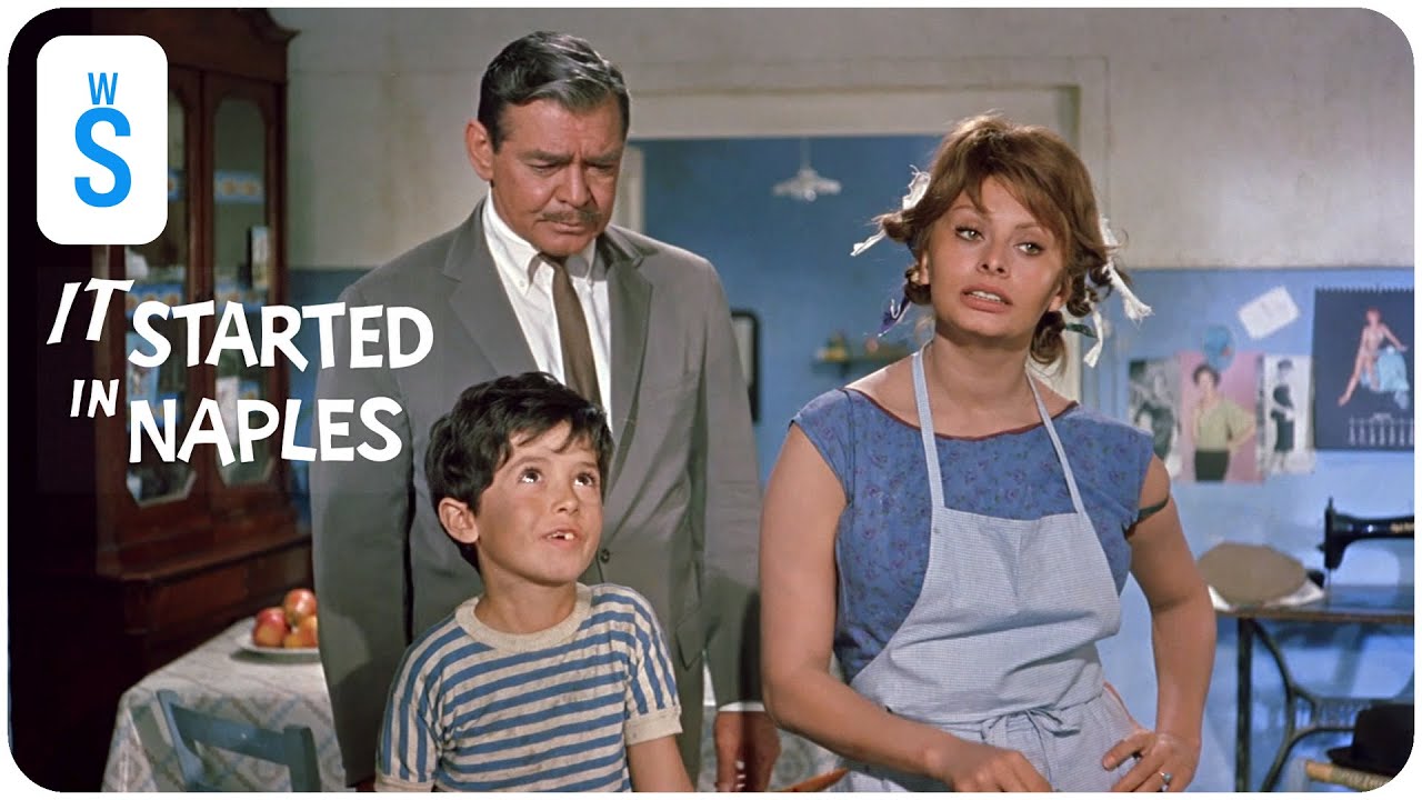 It Started in Naples (1960) | Scene: Nando Villa of the Royal Palace ...
