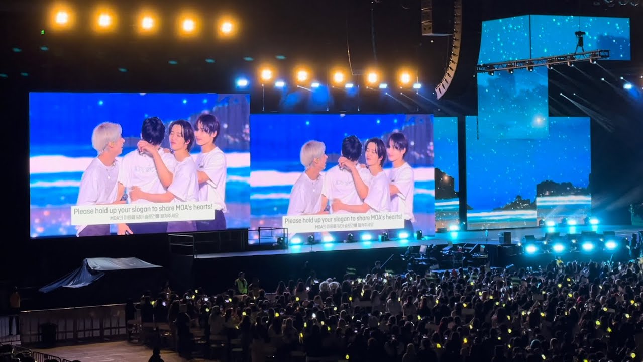 230527 TXT LA Day 1 Our Summer (Soobin emotional and crying) + end of ...