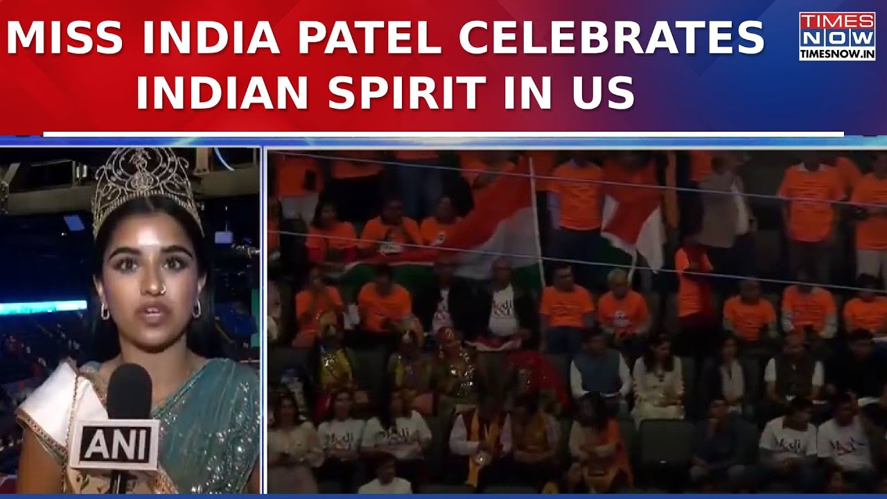 PM Modi's Visit Sparks Passion For Bharat; Miss India Dhruvi Patel ...