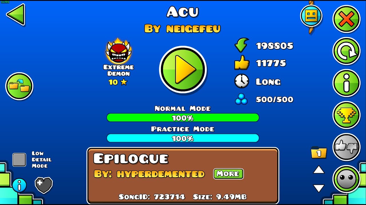 Acu 100%, Finally, My Real First Extreme - YouTube