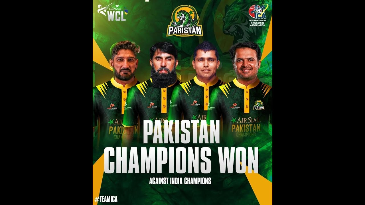 Whatever today Pakistan legends won by 68 runs against India legends ...