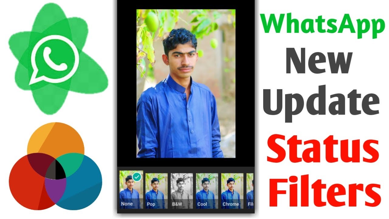 WhatsApp Status Filters New Update 2021 | Status Filters Colour New ...