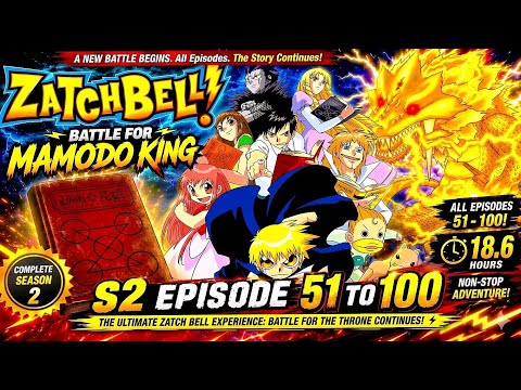 🔥 Zatch Bell Hindi Dub | Battle for Mamodo King |Complete Story Collection |Full Episodes 61 ~ 70