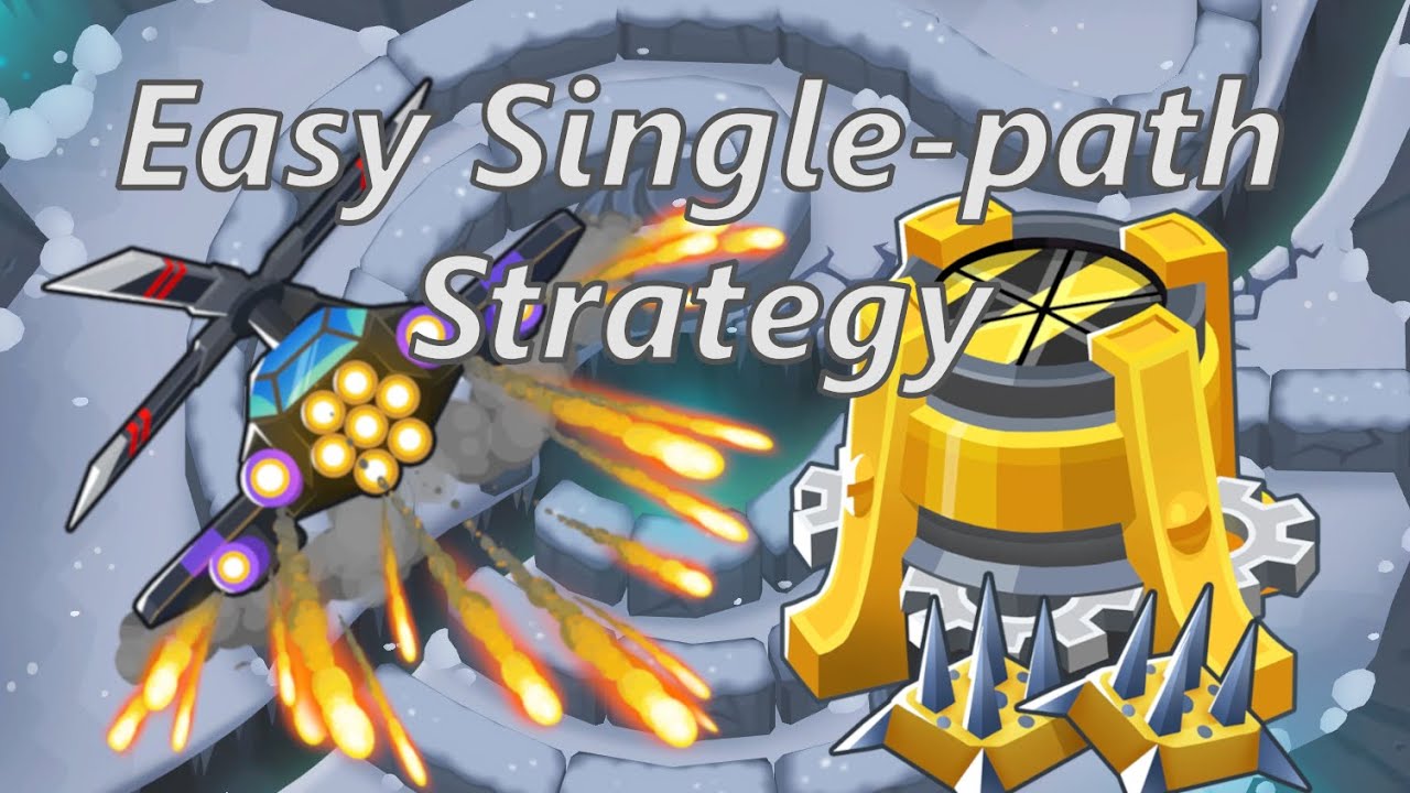BTD6 Dark Path Chimps Easy Black Border Guide - YouTube