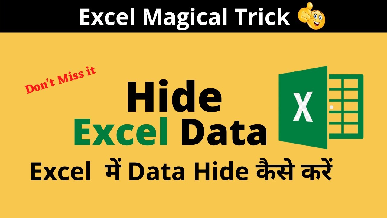 How To Hide Data In Excel Sheet Hiding Data In Excel YouTube how-to-hide-data-in-excel-sheet-hiding-data-in-excel-youtube
