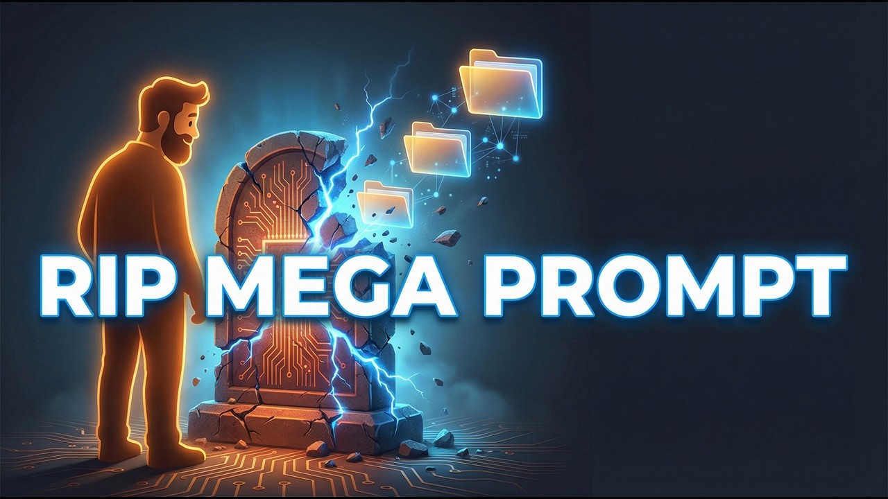 The Death of the Mega Prompt - Agent Skills Explained - YouTube