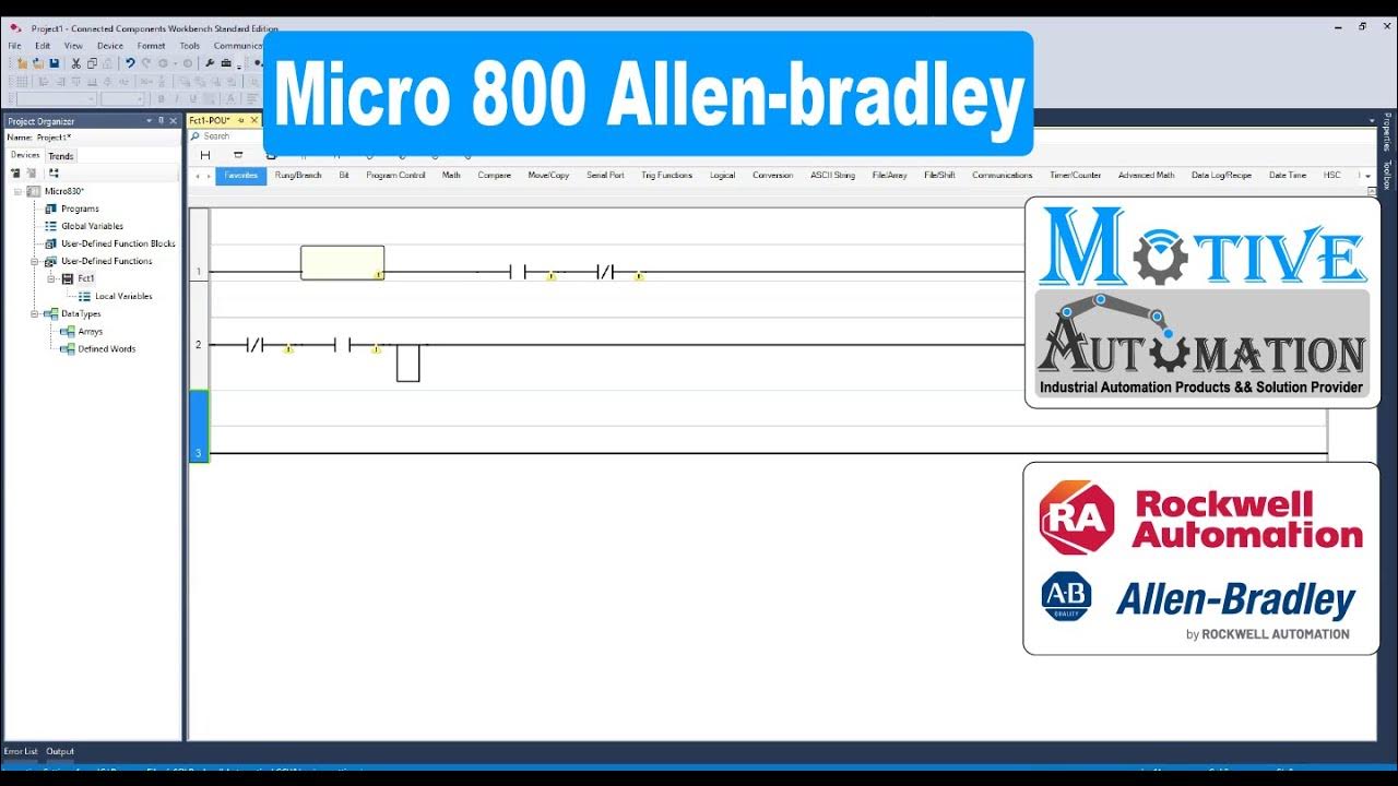 How to Download And Install Rockwell Automation Micro 800 Allen-Bradley ...