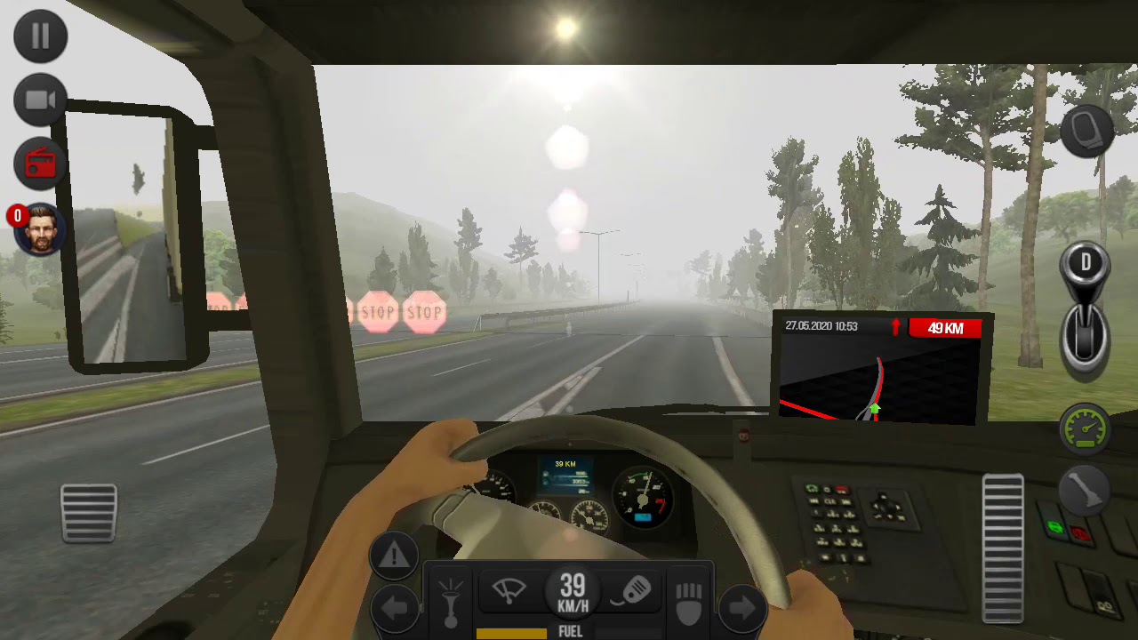 Euro Truck Simulator / Android Gameplay #1 - YouTube