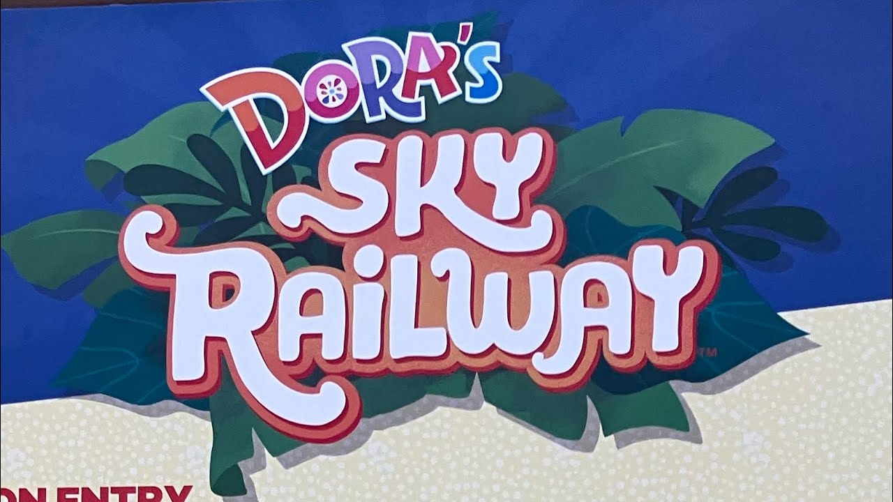 Riding on Dora’s Sky Railway - YouTube