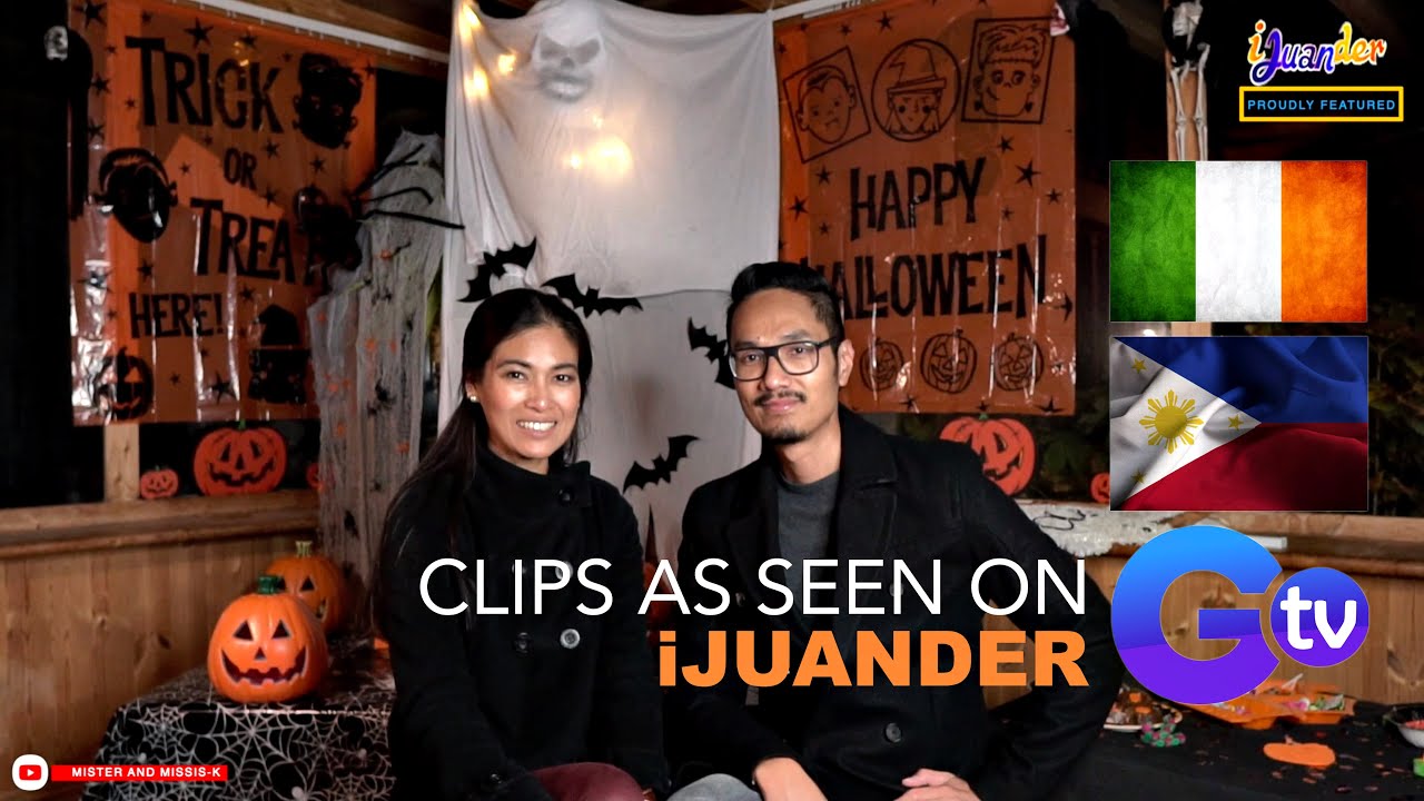 iJUANDER GMA GTV Network Halloween in Ireland | FULL TAKE - YouTube