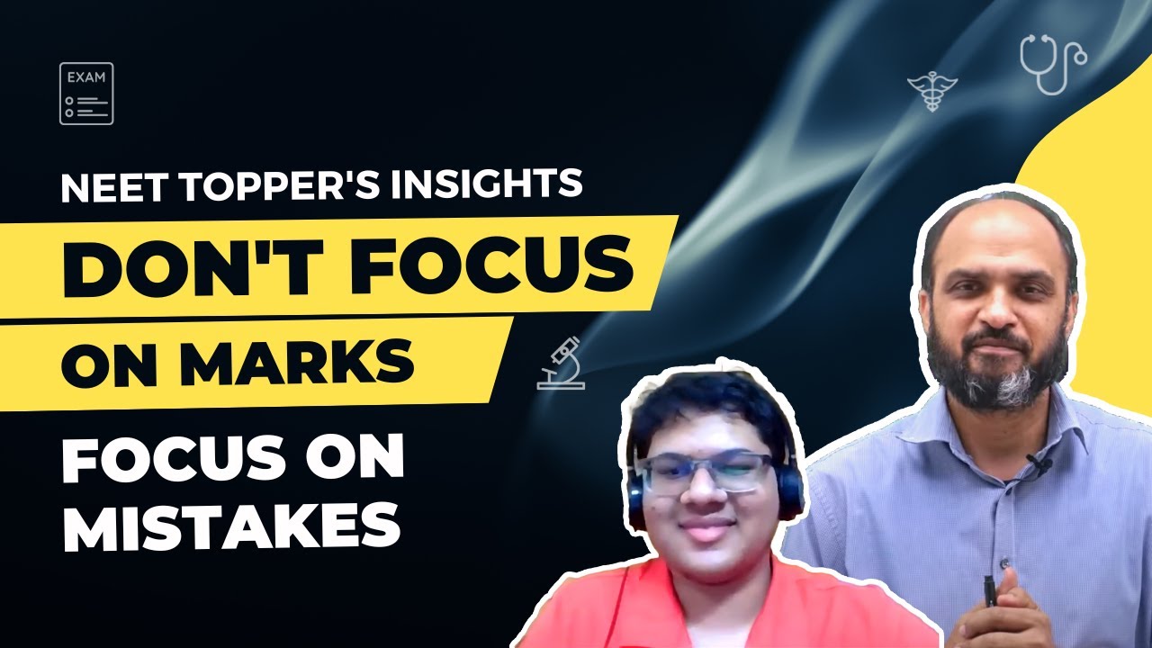 Don't focus on marks, focus on mistakes - YouTube