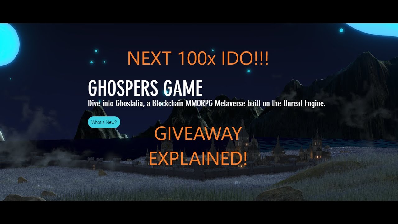 Bluezilla 100x IDO, Ghospers launching on GameZone + NFTLaunch! 5k sub ...