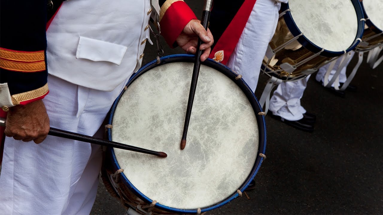 Inspiring Cinematic Triumphant Marching Military Drums Background Music ...